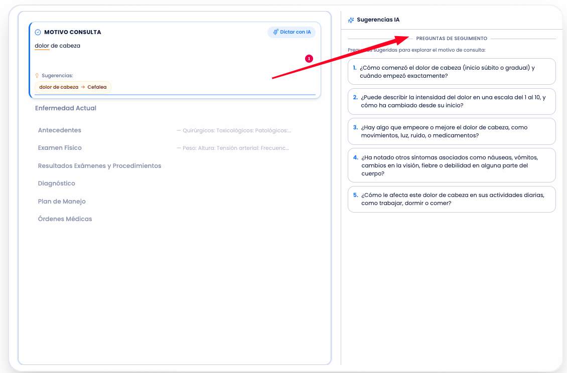 Asistente de historia clínica IA
