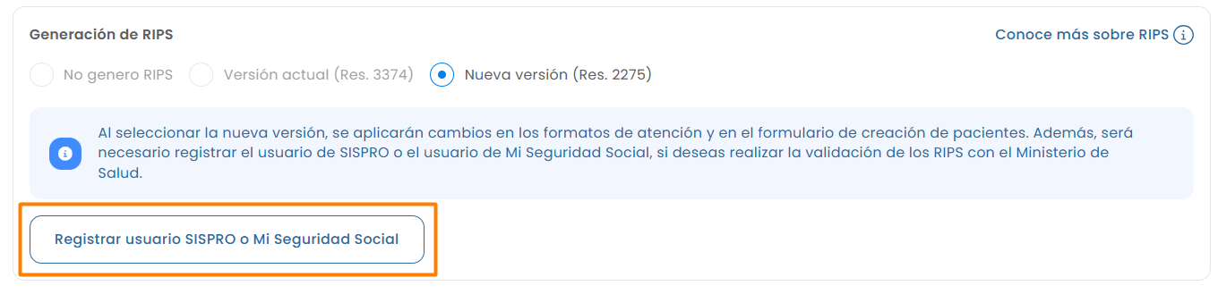 🔧 Activación nuevos RIPS y registro de usuario SISPRO o Mi Seguridad ...